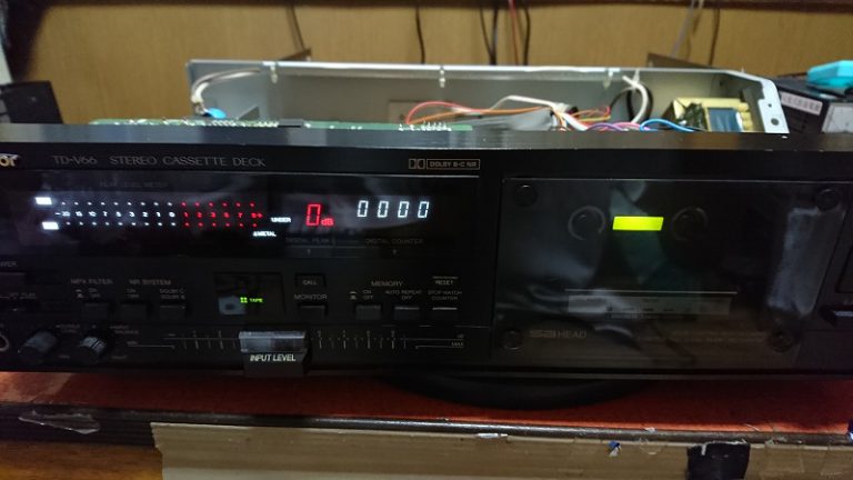 Victor TD-V66 カセットデッキ メカのオーバーホール | スーパーカセッターズ SuperCassetters'