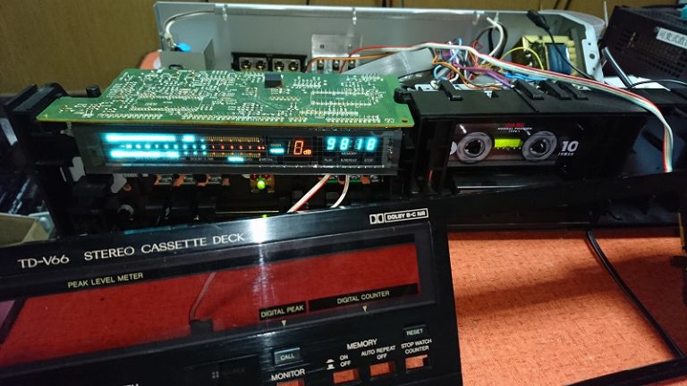 Victor TD-V66 カセットデッキ メカのオーバーホール | スーパーカセッターズ SuperCassetters'