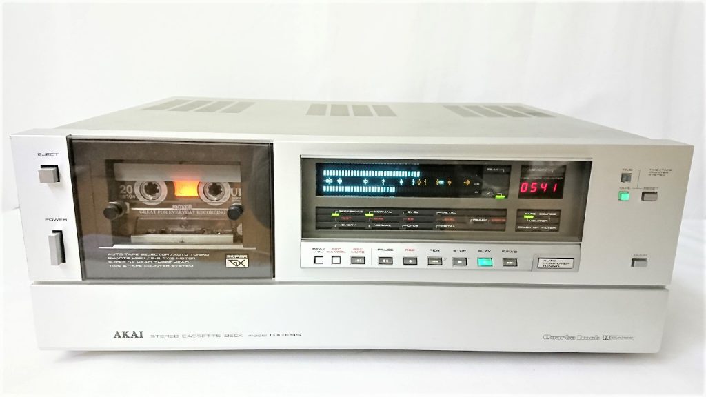 AKAI GX-F95の紹介 赤井電機の技術を総結集した怪物デッキ。 | スーパーカセッターズ SuperCassetters'