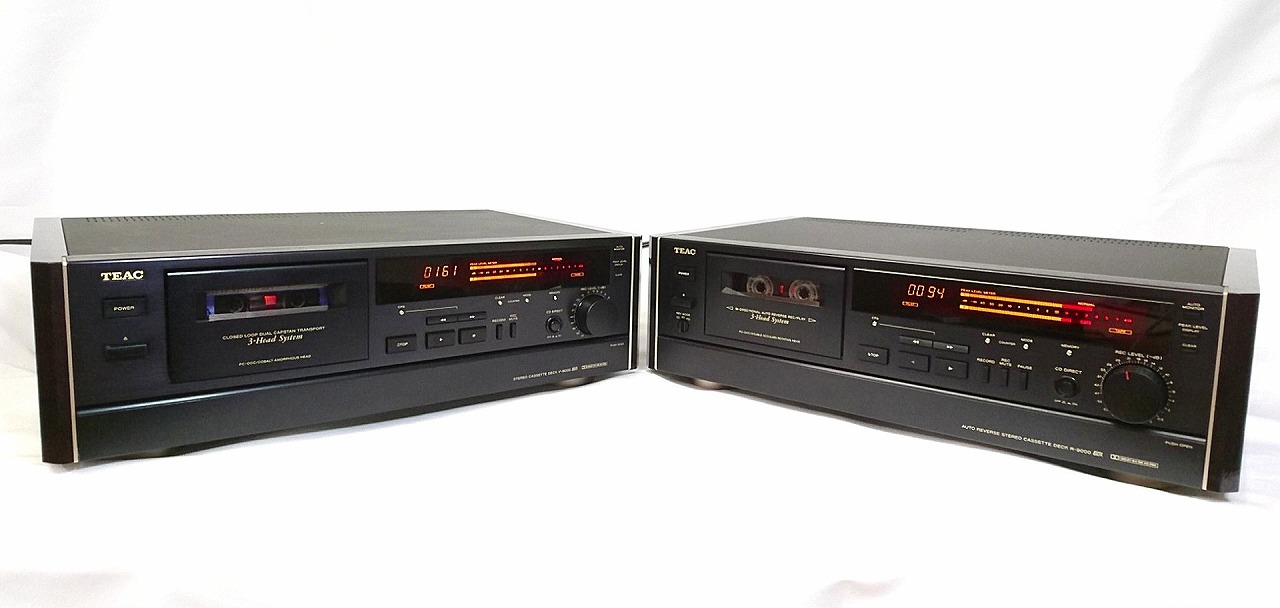 TEAC V-9000とR-9000 アンプは一緒！ヘッドの違いで音はどう変わる？ | スーパーカセッターズ SuperCassetters'