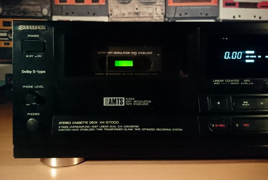 AIWA XK-S7000 外観・内部・修理の画像を紹介 | スーパーカセッターズ SuperCassetters'
